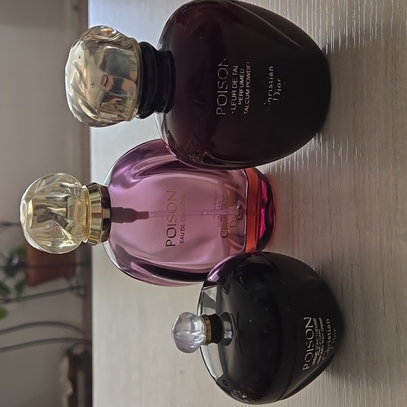 Dior | Bath & Body | Vintage Dior Poison Perfume Set | Poshmark